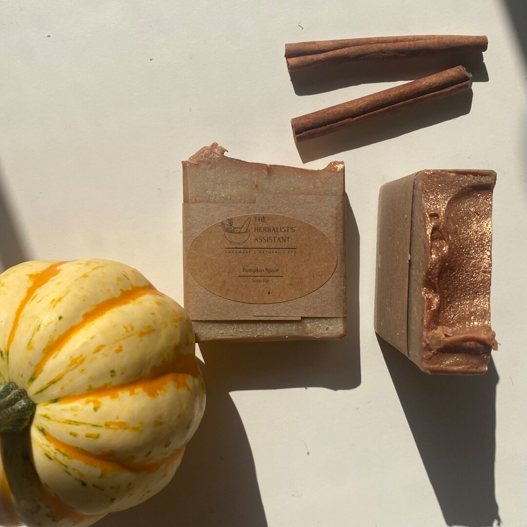 Pumpkin Spice Bar Soap Handmade, Natural and Eco-friendly Bar Soap, PSL ...