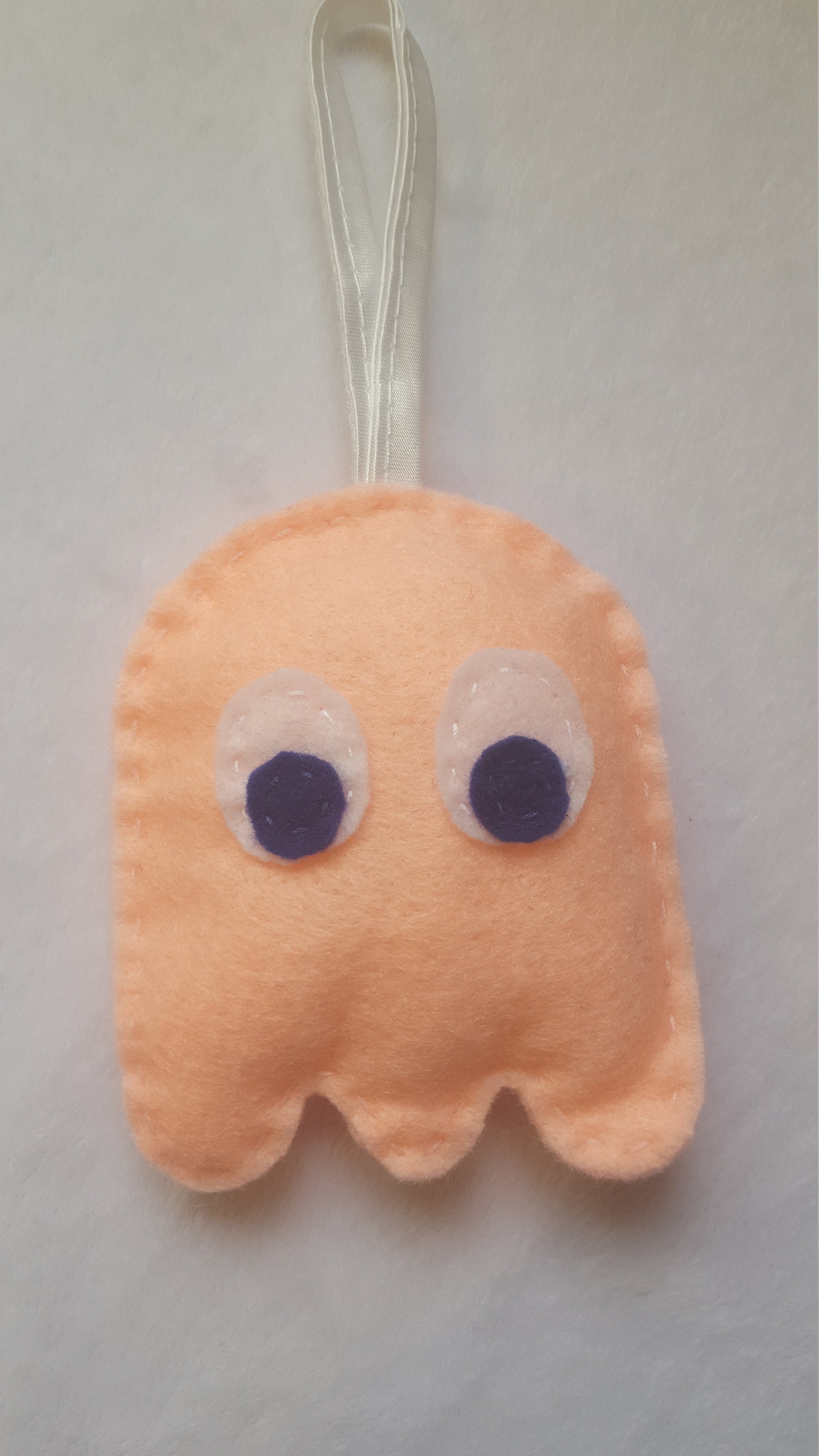Felt Pac-man & Ghosts Set of 6 Mini Felt Stuffies Pacman and - Etsy Canada