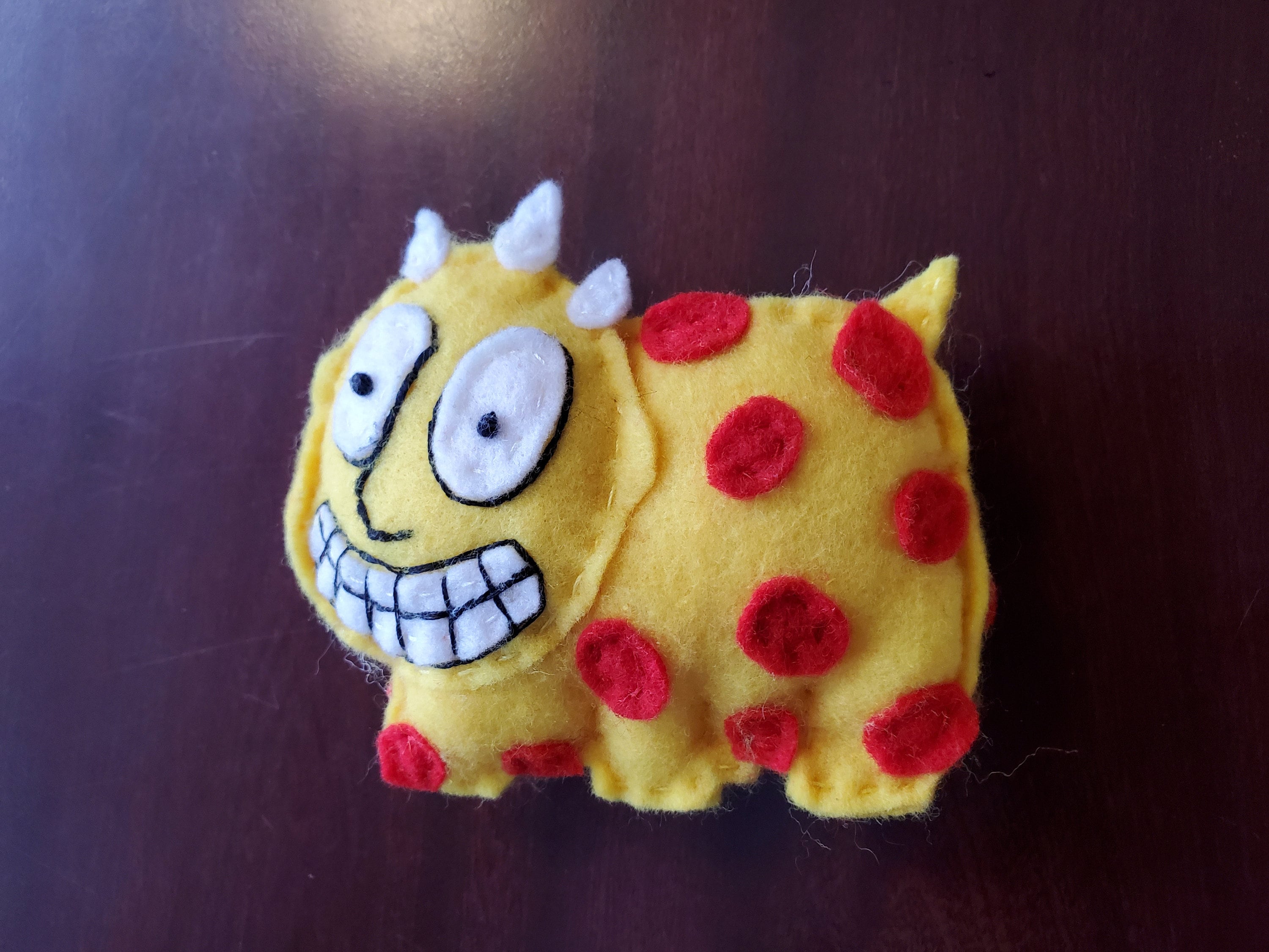 Handmade Beast Felt Plush From Maggie and the Ferocious Beast - Etsy Canada