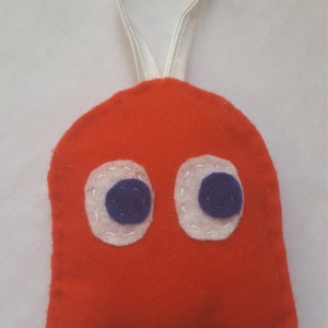 Felt Pac-man & Ghosts Set of 6 Mini Felt Stuffies Pacman and - Etsy Canada