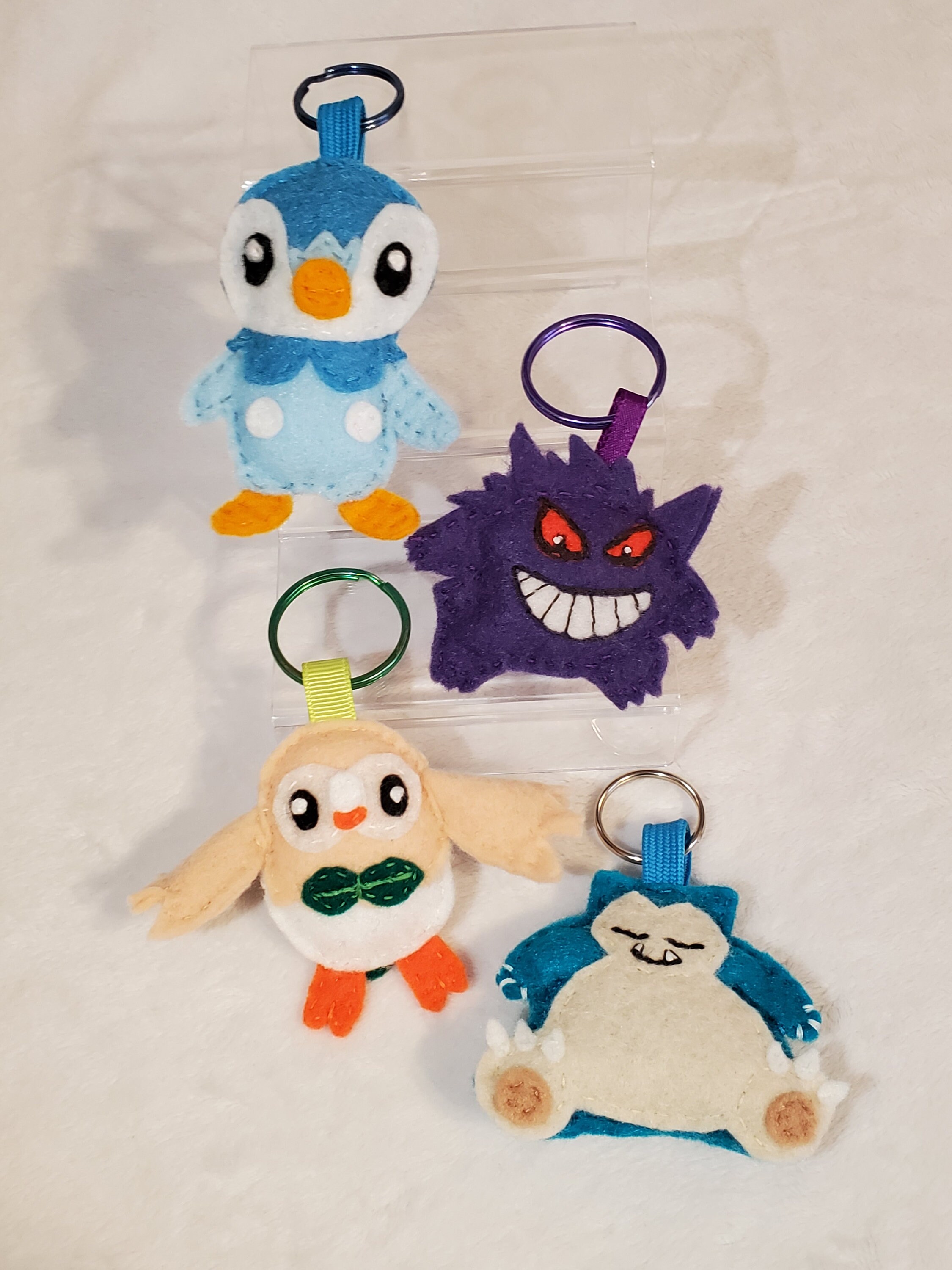 Rowlet Pokemon Felt Plush Pokemon Handmade Stuffy - Etsy UK
