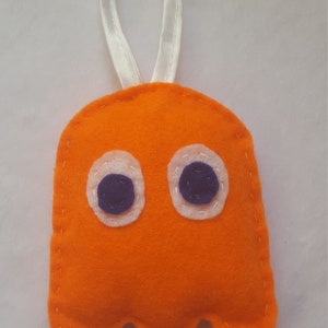 Felt Pac-man & Ghosts Set of 6 Mini Felt Stuffies Pacman and - Etsy Canada