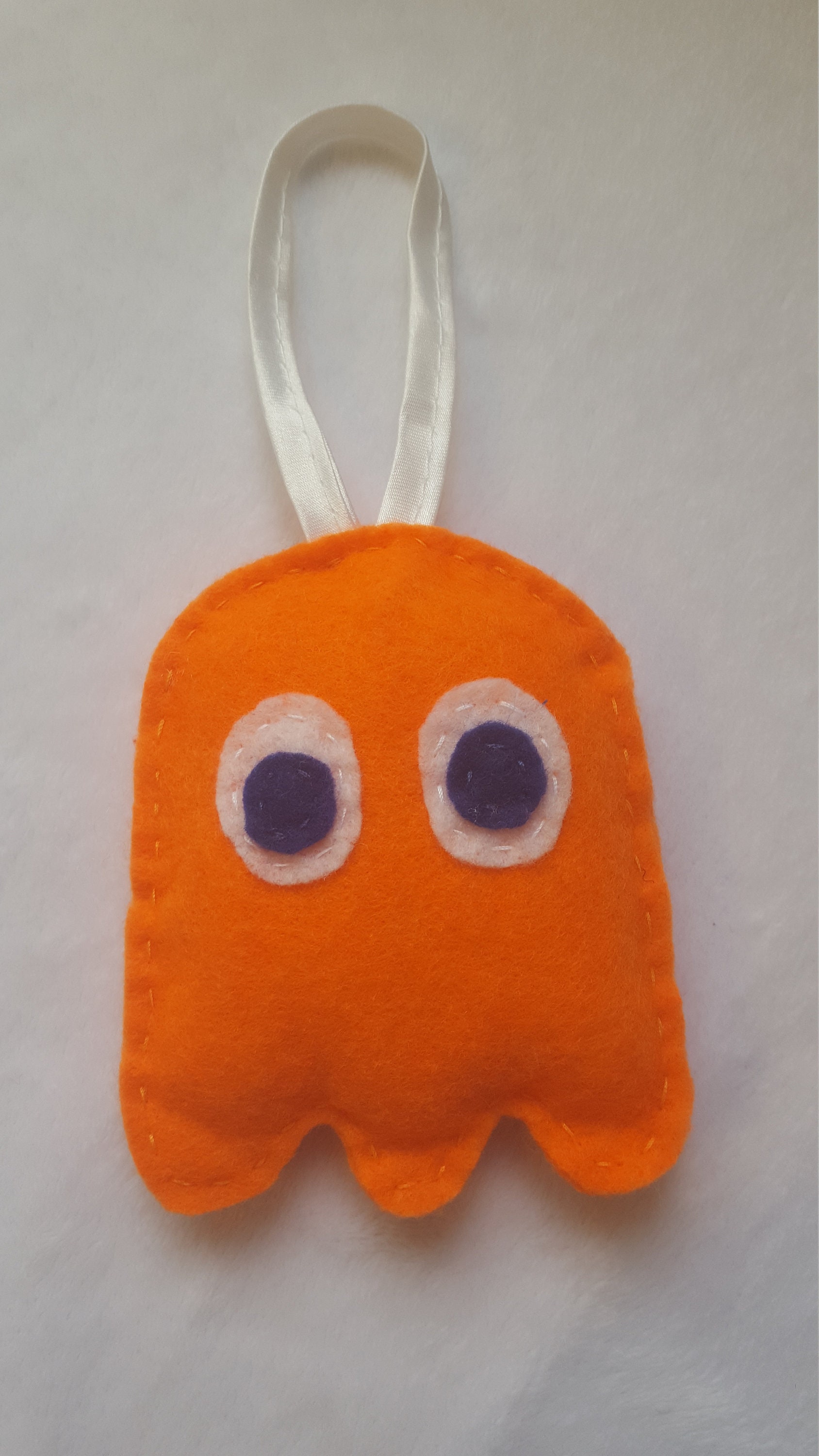 Felt Pac-man & Ghosts Set of 6 Mini Felt Stuffies Pacman and - Etsy Canada