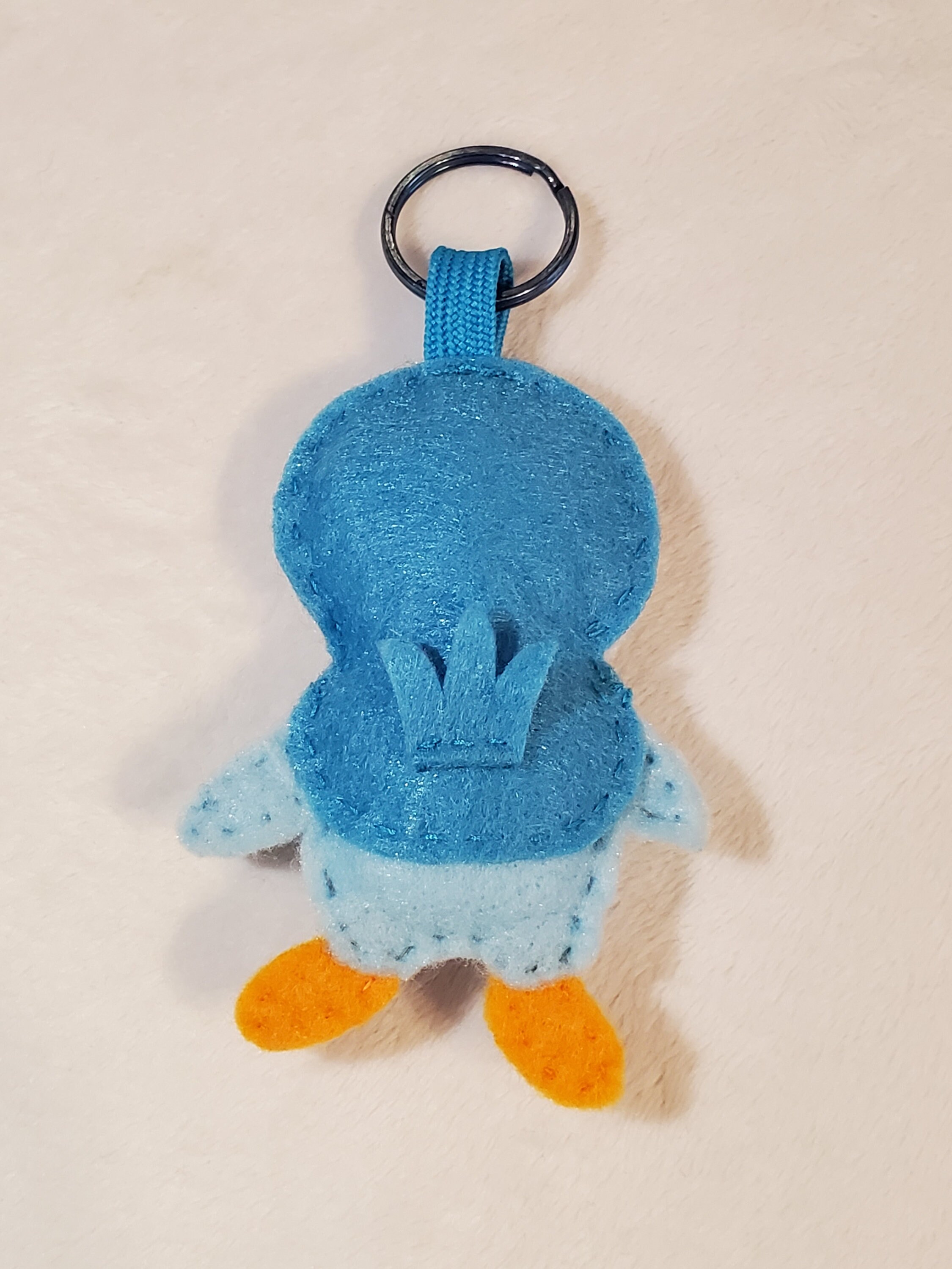 Piplup Pokemon Felt Plush Keychain, Made to Order - Etsy
