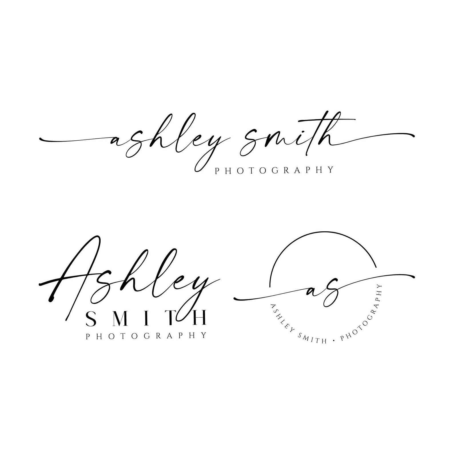 Elegant Calligraphy Logo Design: Premade Signature Watermark (digital ...