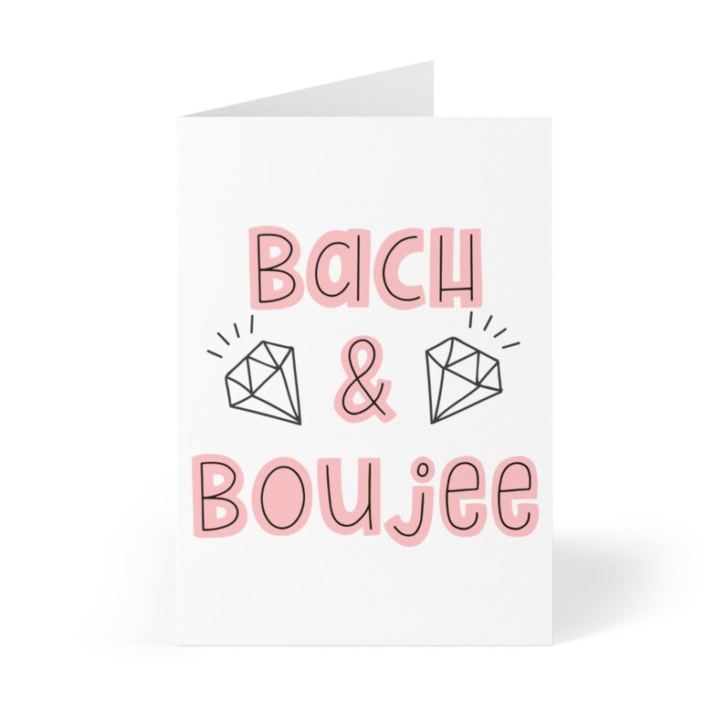 Bachelorette Card for Bride Bachelorette Party Card | Etsy