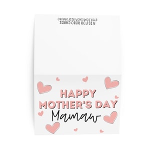 Mamaw Mothers Day Card - Happy Mothers Day Card for Grandma - Printable ...