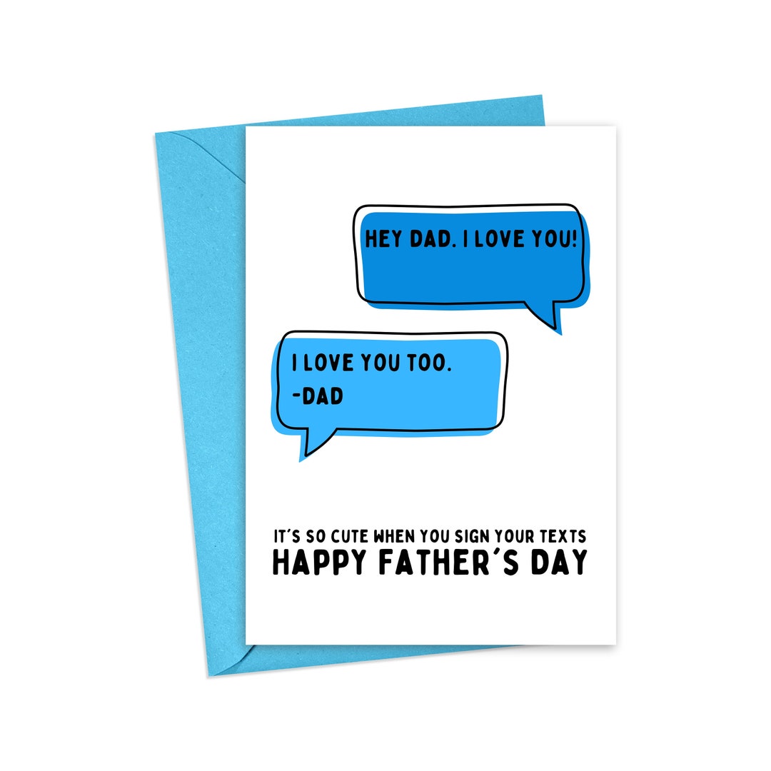 Funny Fathers Day Card Funny Fathers Day Gift From Son - Printable ...