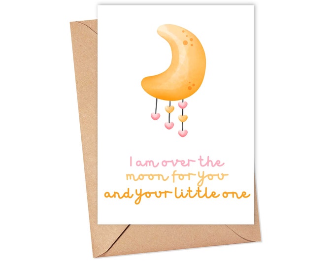 Congrats You Made A Tiny Human Card, Mom to Be, Card for New Parents ...