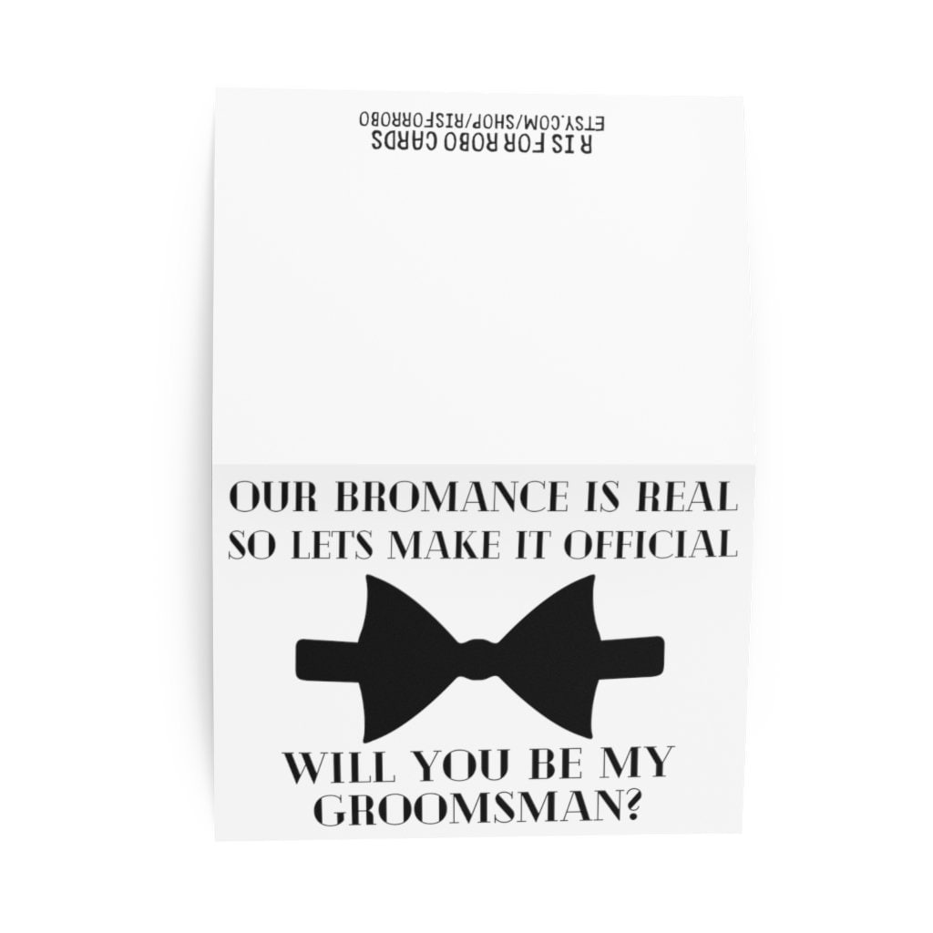 Will You Be My Groomsman Card - Funny Groomsmen Proposal Card ...