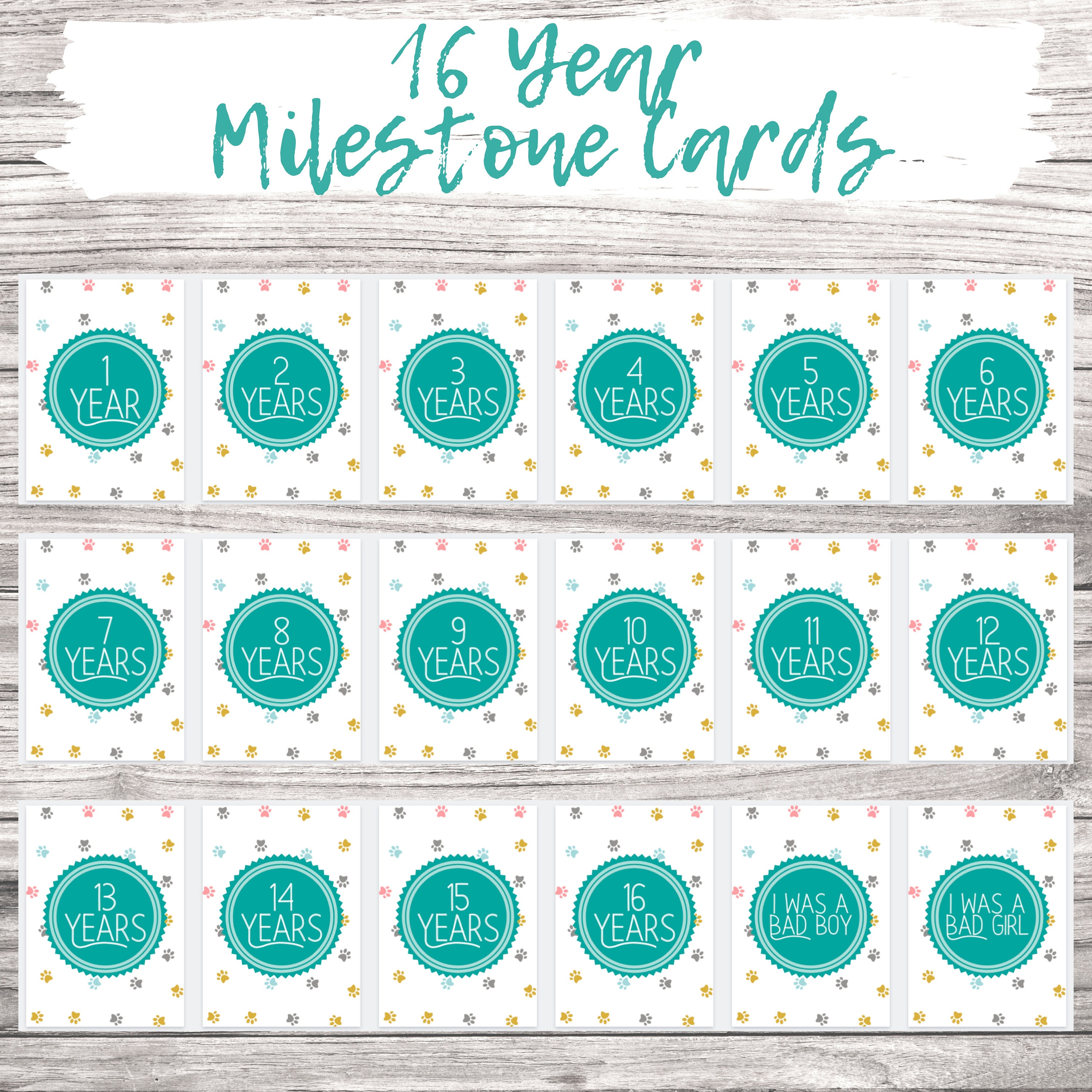 Puppy Milestone Cards Dog Milestone Cards Pet Milestone - Etsy Australia