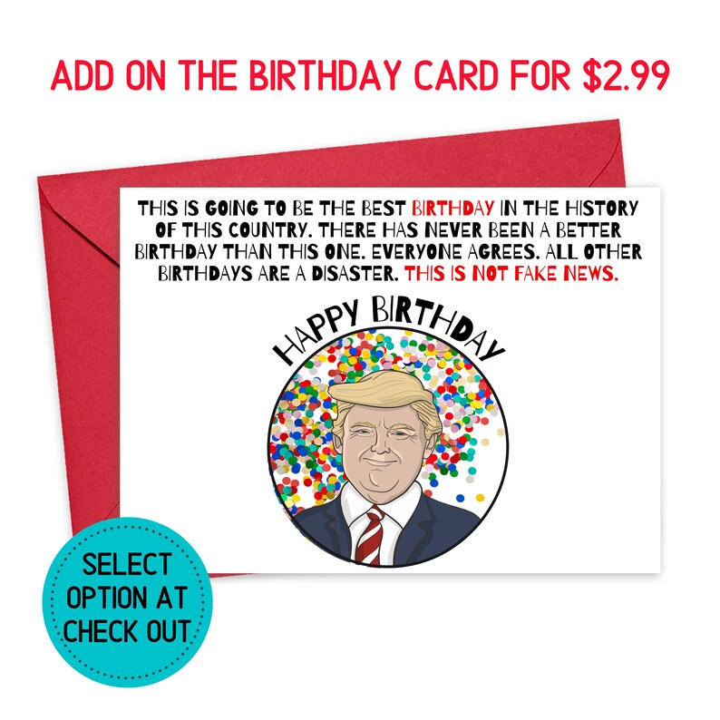 Funny Donald Trump Retirement Card Make America Great Again - Etsy