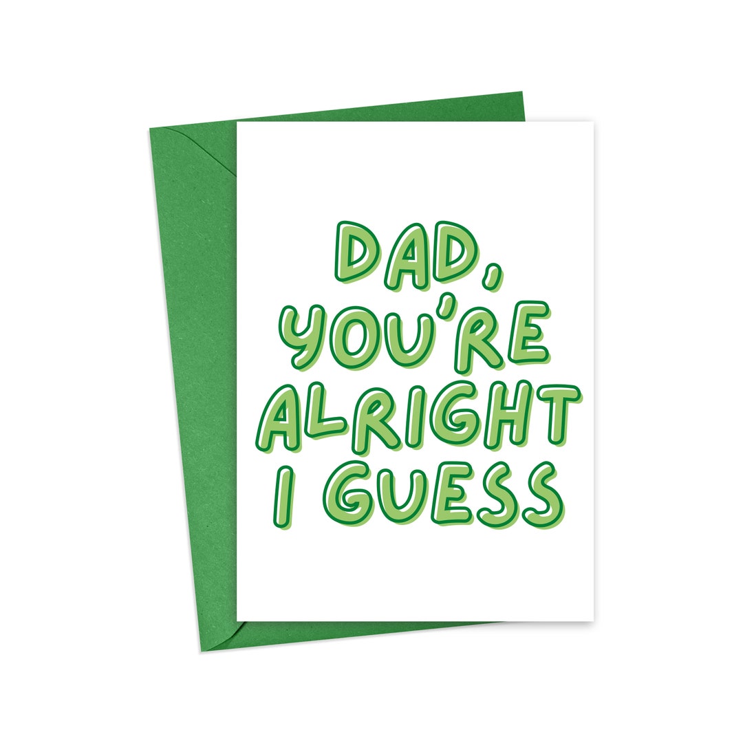Funny Fathers Day Card Funny Rude Fathers Day Card Printable Fathers ...
