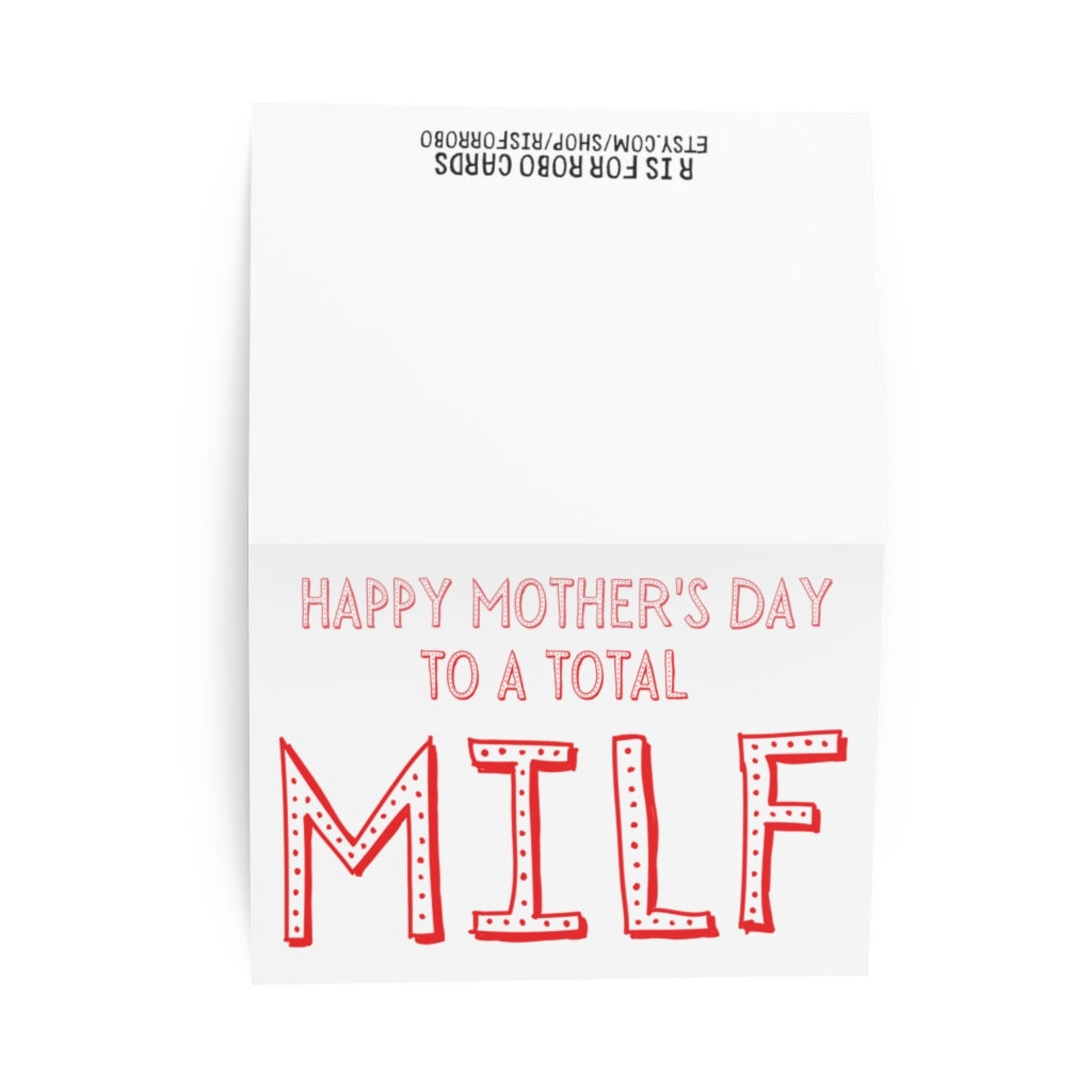 Funny Mothers Day Card Milf Mothers Day Card For Wife Etsy
