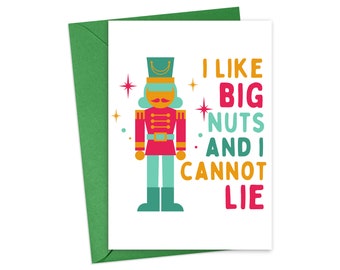 Funny Nutcracker Christmas Cards - Etsy