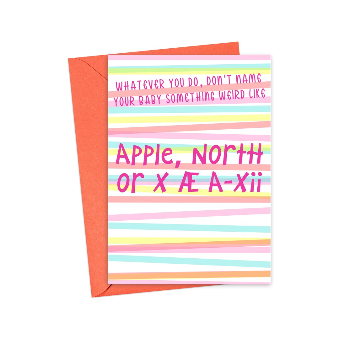 Funny Baby Card New Baby Card Baby Girl New Parent Gift New Baby Gift ...