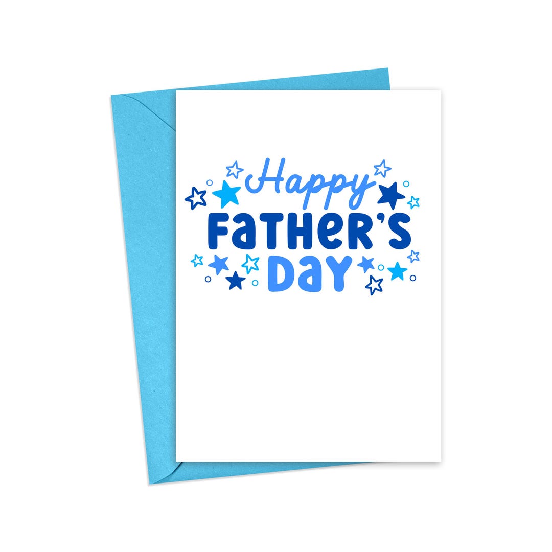 Fathers Day Card From Son Printable Fathers Day Card Fathers Day Gift ...