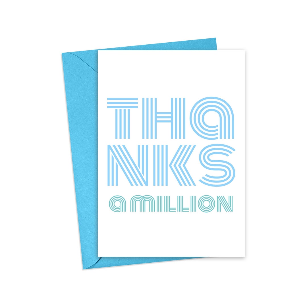 Carte de remerciement amusante pour lui, carte d'hôtesse, cadeau d ...