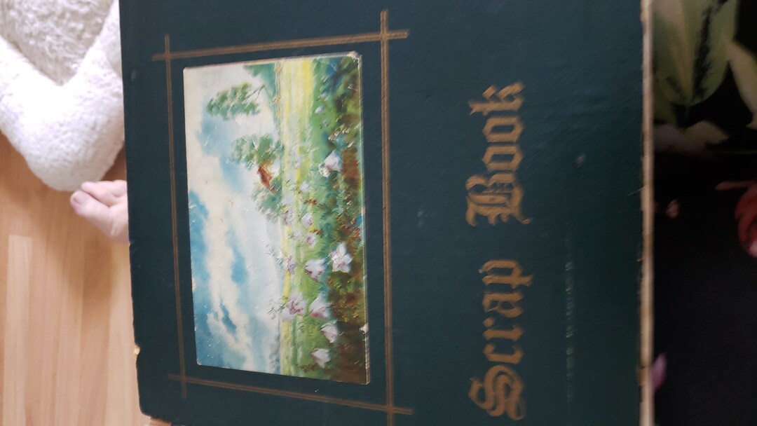 Early 1900s Scrapbook Estate - Etsy