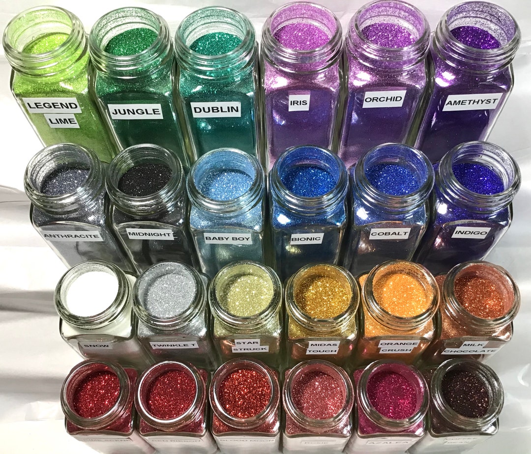 The Biggie Bundle 124 Oz 2 41 Ozs 3 54 Ozs 1 Oz Each Color PET Metallic ...