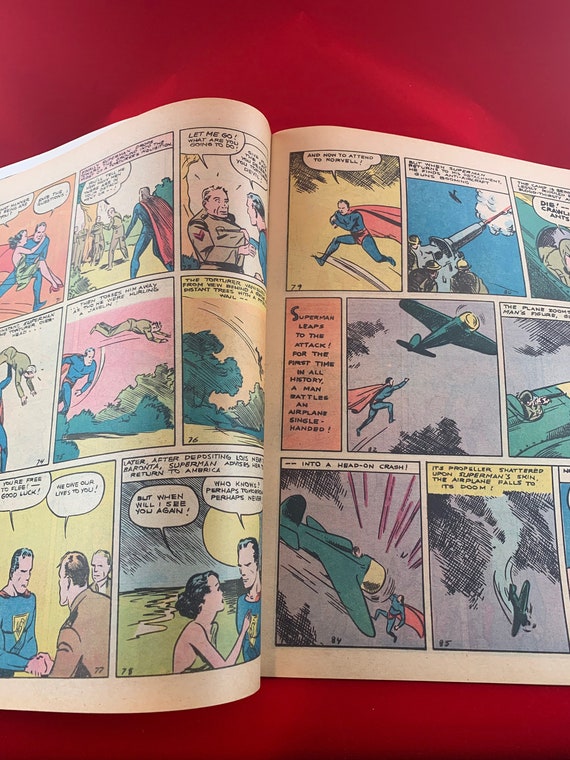 First Superman Comic Strip