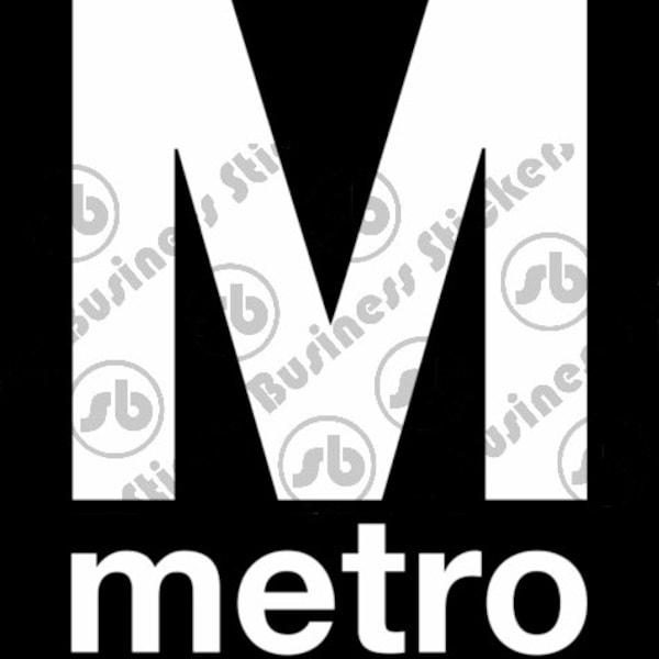 Metro Stickers - Etsy