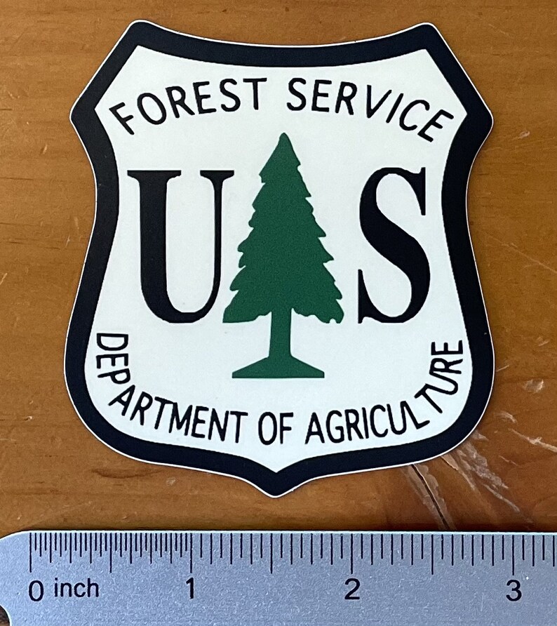 US Forest Service USDA Patch Sticker National Park Service 3 - Etsy