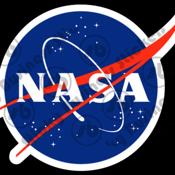 Nasa Meatball Logo Sticker - Etsy