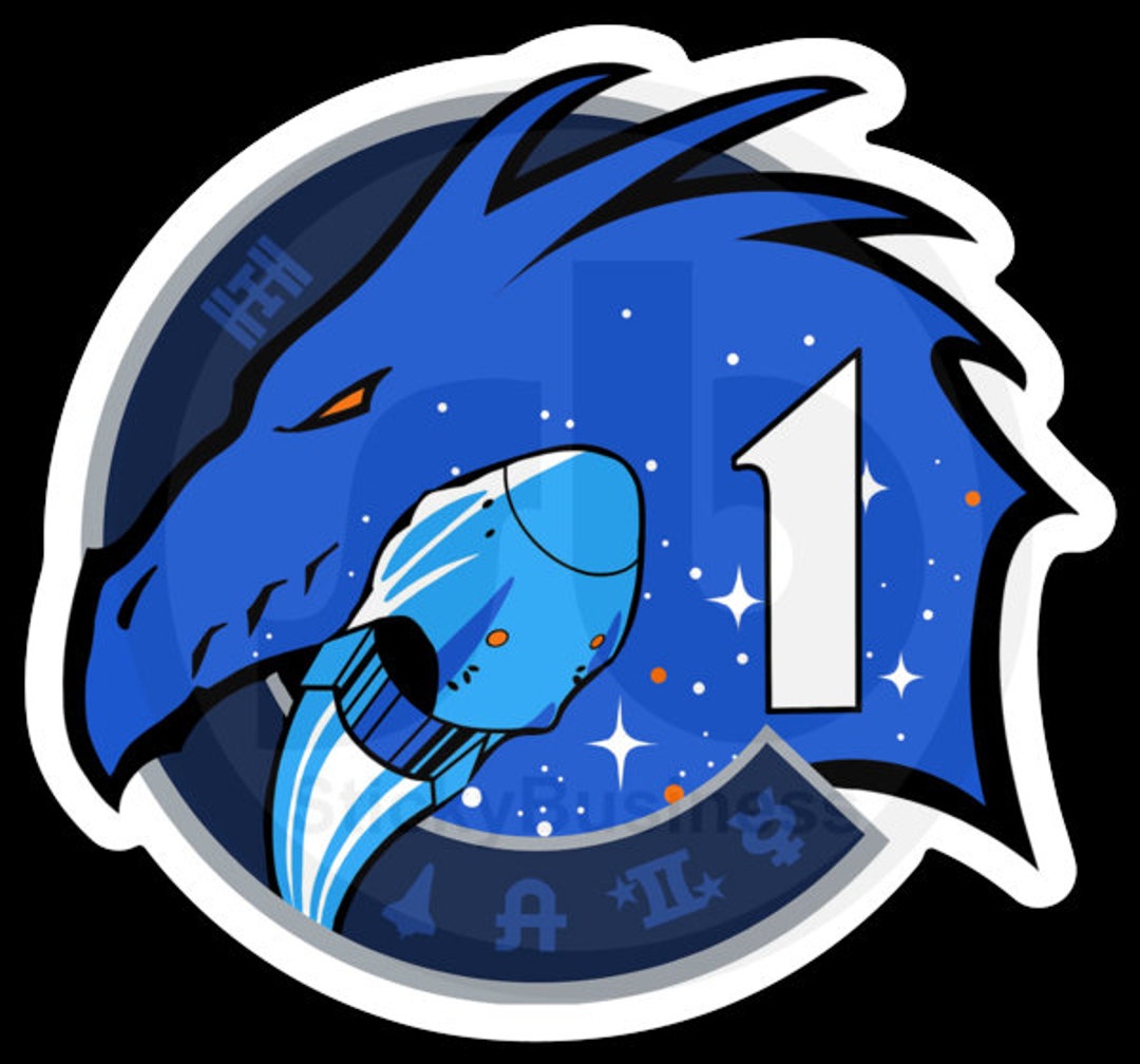 NASA Commercial Crew Spacex Crew 1 Mission Patch Sticker - Etsy