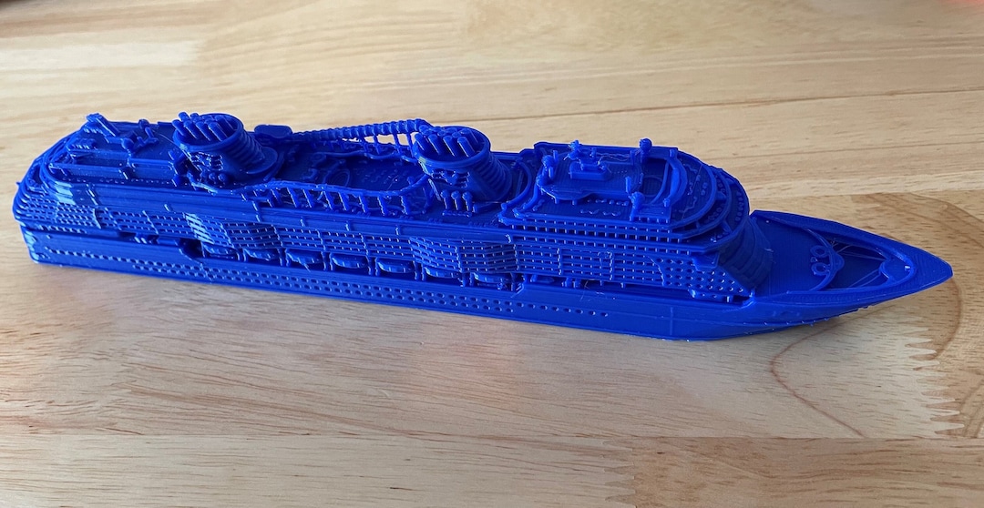 Disney Wish Cruise Ship 8 Inch 3D Printed Model - Etsy