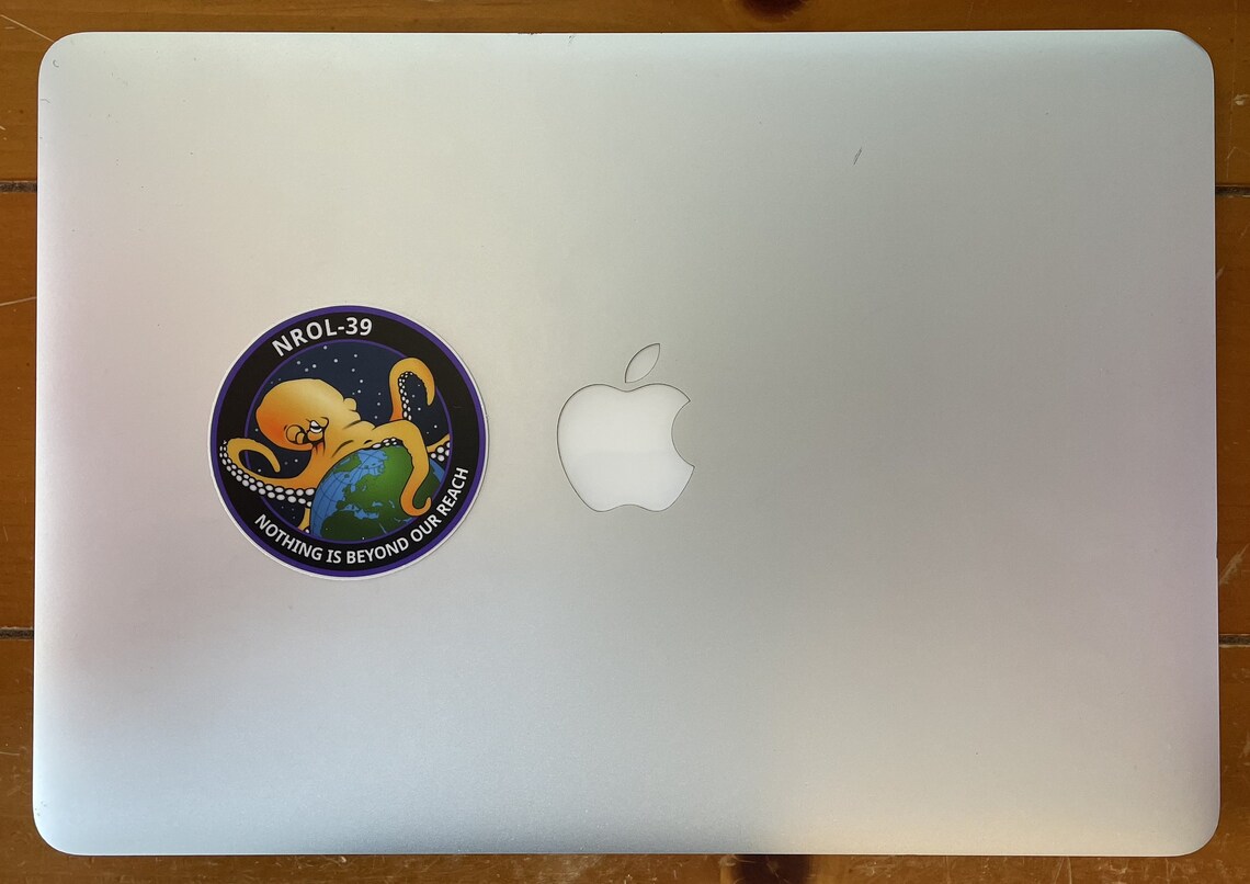 Top Secret NRO Sticker Octopus Nothing is Beyond Our Reach CIA - Etsy