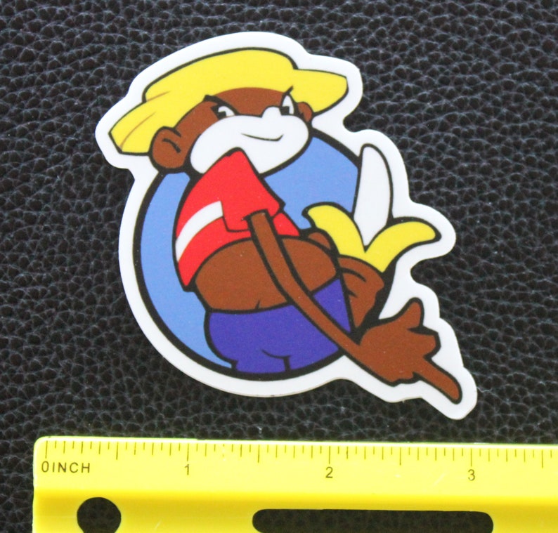 Super Troopers Sticker Johnny Chimpo 3 Inch Vinyl Sticker - Etsy