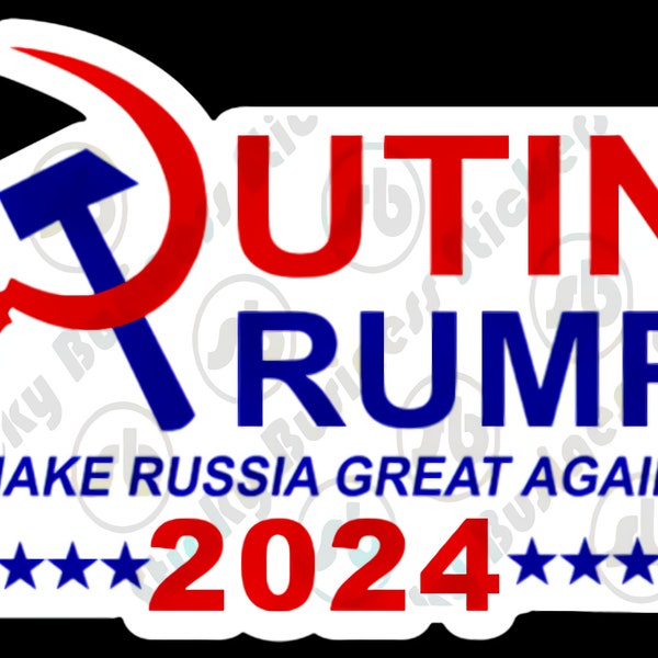 Trump Putin Stickers - Etsy