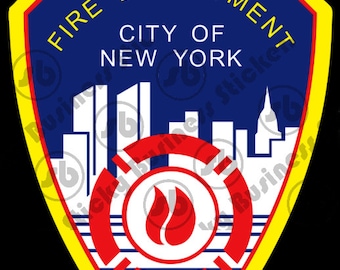 Fdny Sticker - Etsy