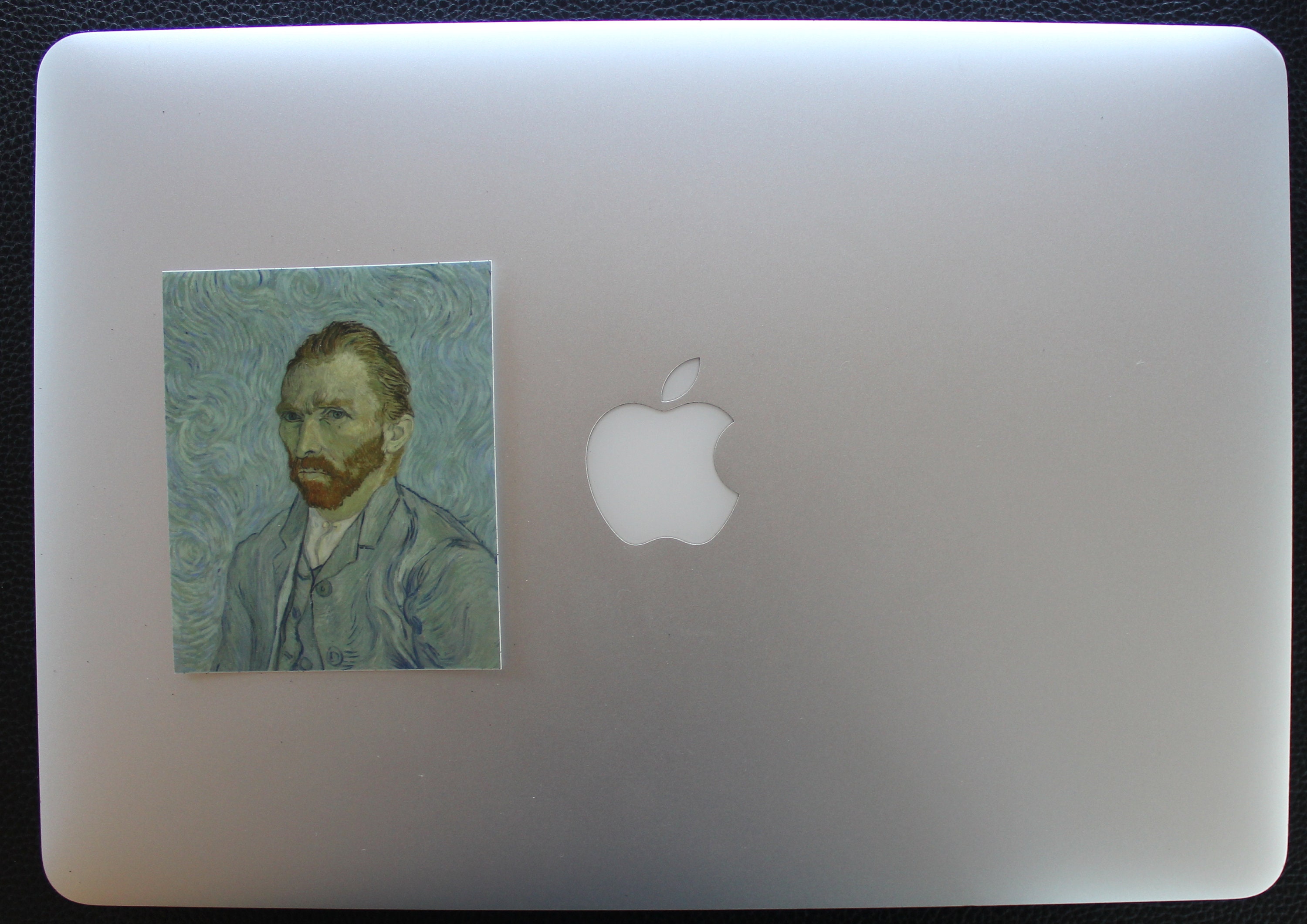 Van Gogh Sticker Vincent Van Gogh 1889 Self Portrait Painting | Etsy