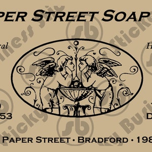 Fight Club Sticker Tyler Durden Paper Street Soap Company Business Card ...