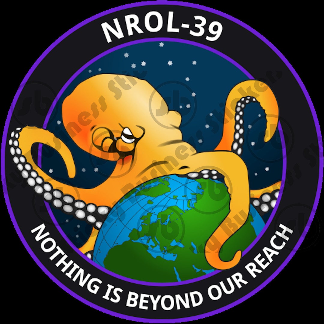 Top Secret NRO Sticker Octopus Nothing is Beyond Our Reach CIA - Etsy