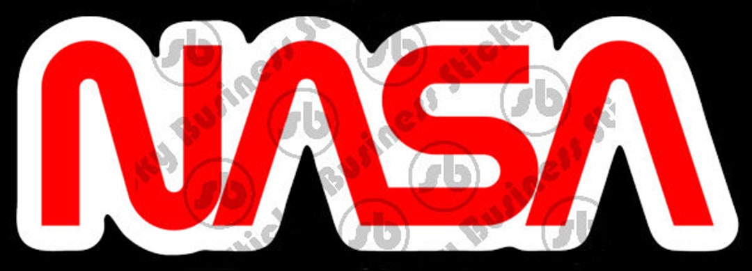 Nasa Sticker Worm Logo Vinyl Orion Apollo STS Gemini Bottle Laptop ...