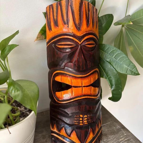 Carved Tiki - Etsy