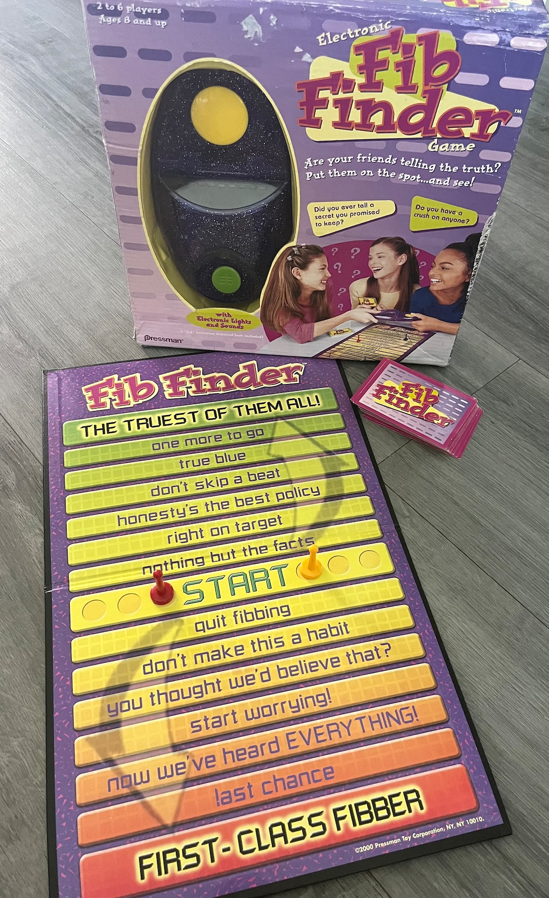 Vintage/ 2000/ Fib Finder/ Electronic Game/ Pressman/ Good Condition - Etsy