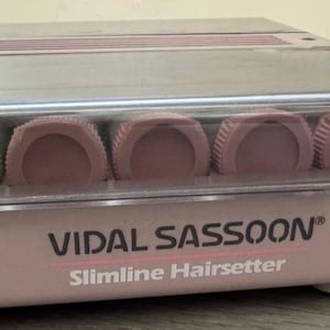 Vintage/ Vidal Sassoon/ Slimline/ Hairsetter/ Heated/ Rollers/ Curlers ...