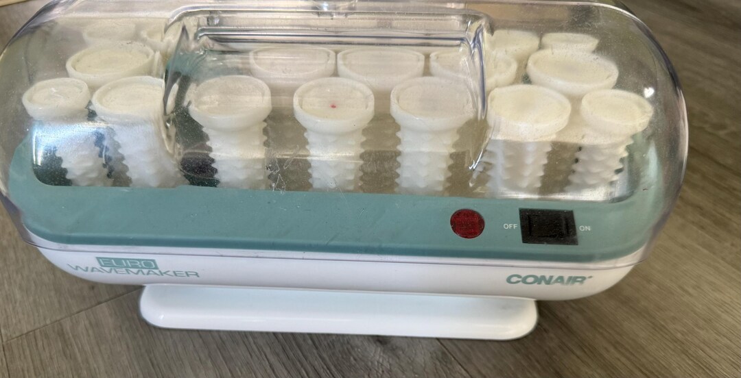 Vintage/ Conair/ Euro Wavemaker/ Heated Hair Rollers/ Curlers/ Good ...