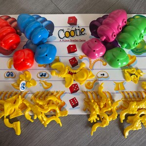 Vintage/ 1999/ Cootie/ Cootie Games/ Milton Bradley/ Complete/ Very ...