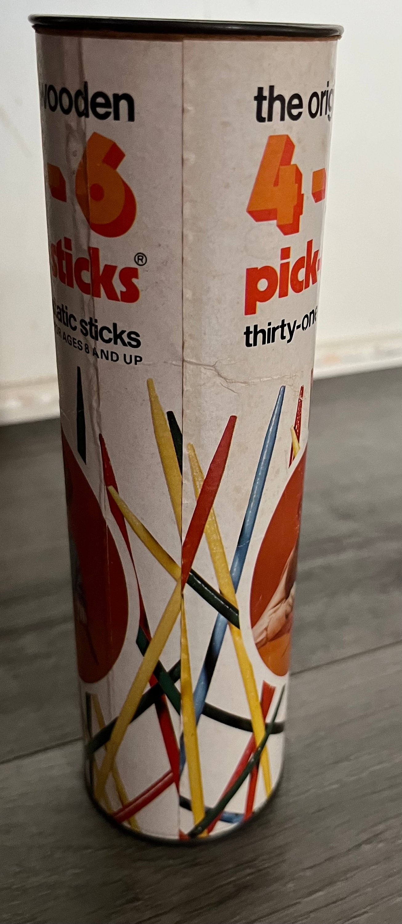 Vintage/ 4-5-6 Pick up Sticks/ the Original Wooden Sticks/ New ...