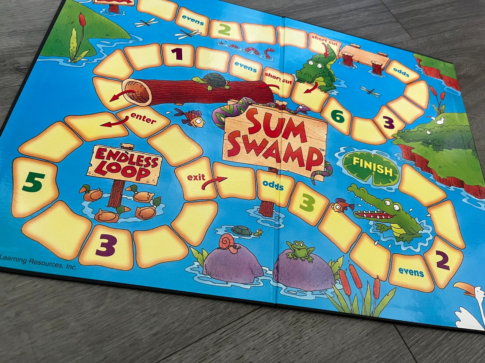 Sum Swamp/ Addition & Subtraction/ Game/ Learning Resources/ Skill ...