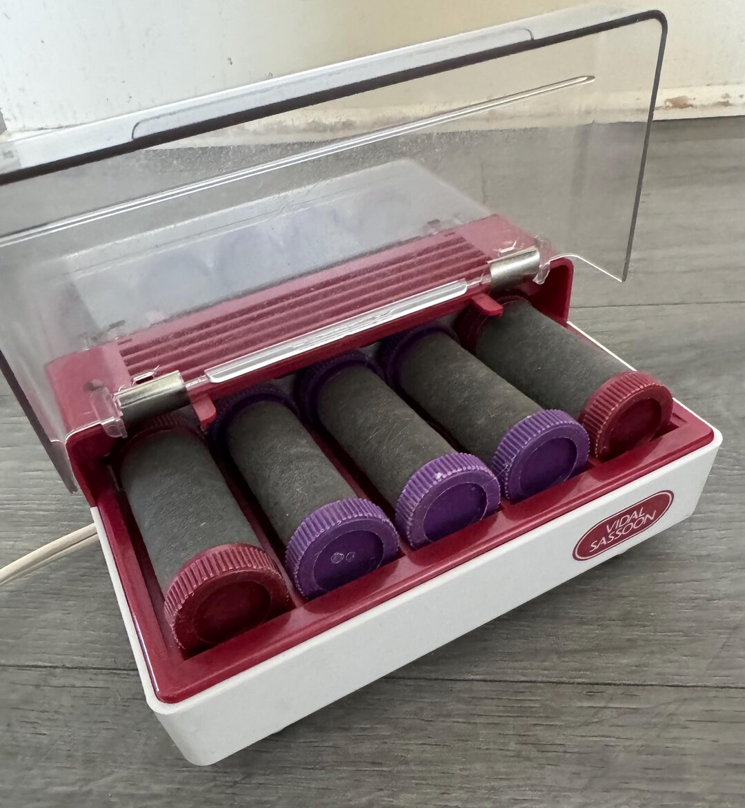 Vintage/ Vidal Sassoon/ Hairsetter/ Heated/ Hair Rollers/ Curlers/ Good ...