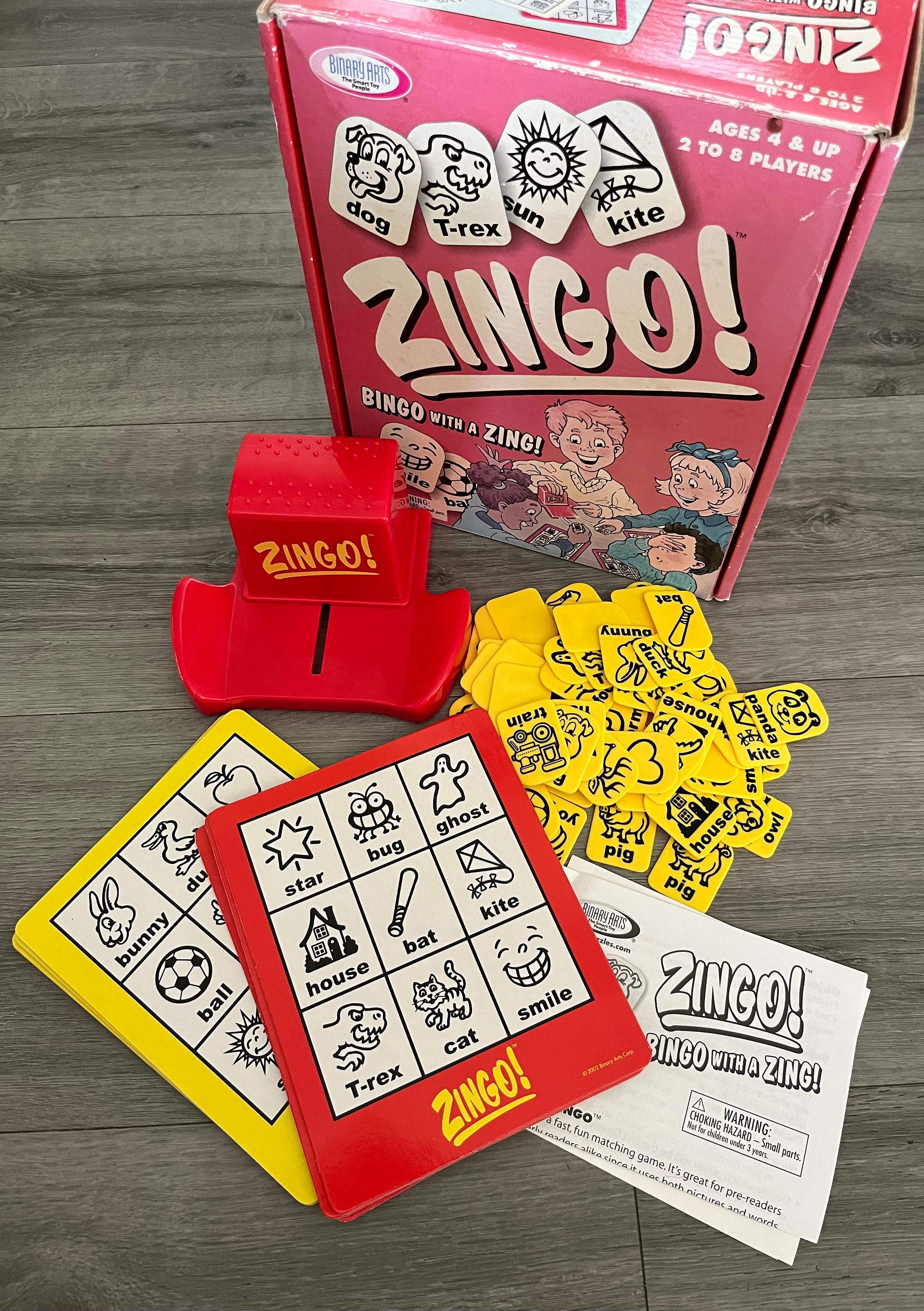 Vintage/ 2002/ Zingo/ Bingo With A Zing/ Binary Arts/ Good Condition - Etsy