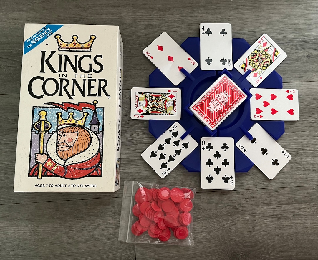 Vintage/ 1996/ Kings in the Corner/ Game/ Jax LTD/ Good Condition - Etsy