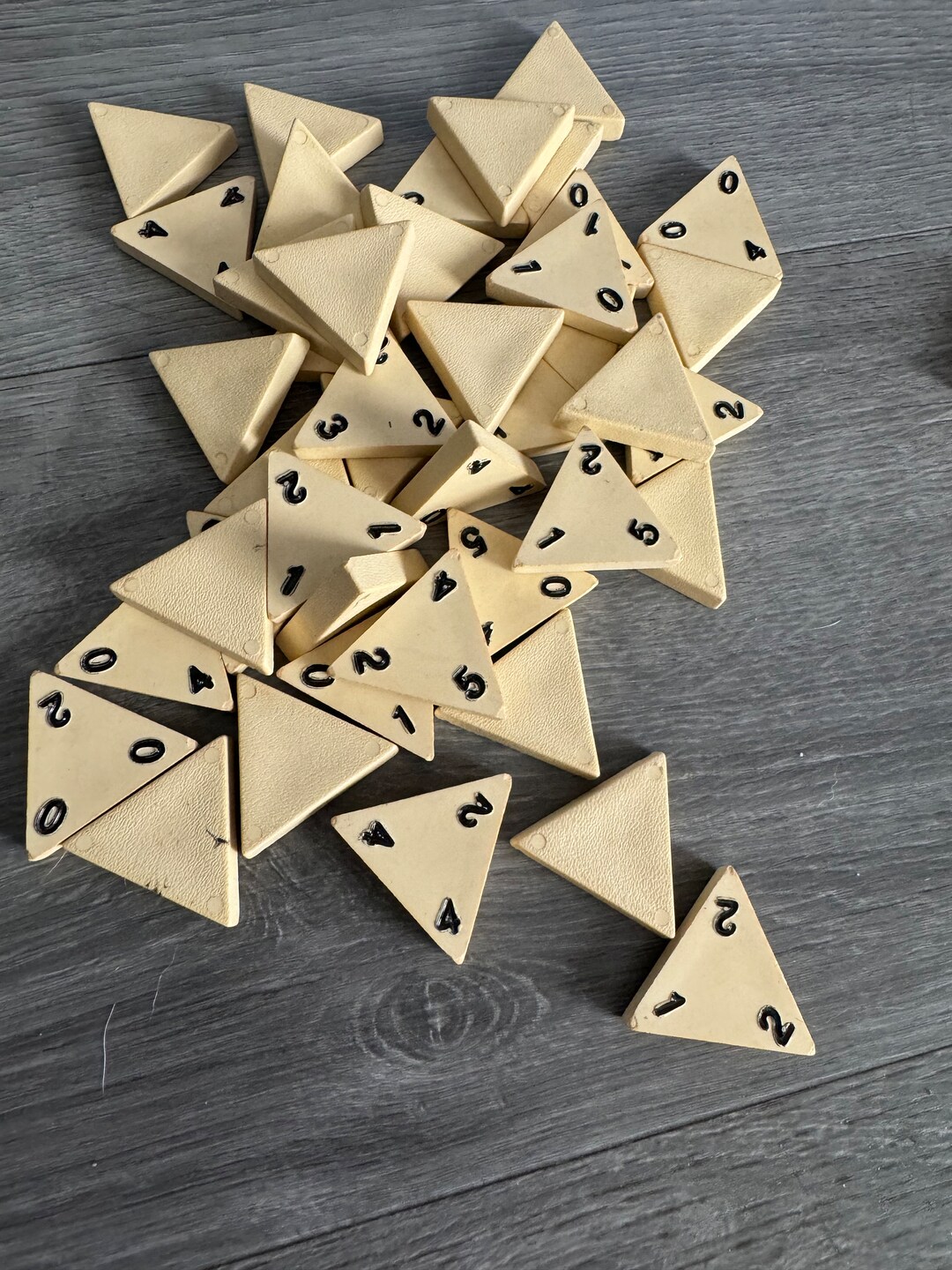 Vintage/ Tri Ominos/ TRI OMINOS Tiles ONLY/ Fair Condition - Etsy