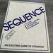 Vintage/ 1995/ Sequence/ Board Game/ Strategy/ Complete/ Good Condition - Etsy